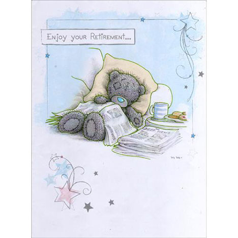 Retirement Me to You Bear Card (A01LS034) - Me to You Online