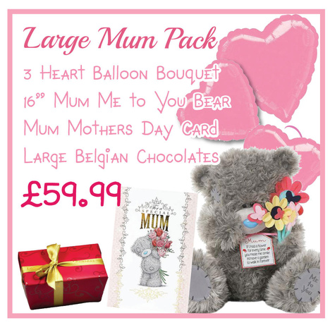 Large Mum Mothers Day Pack (MD16PACK1) : Me to You Bears Online Store.