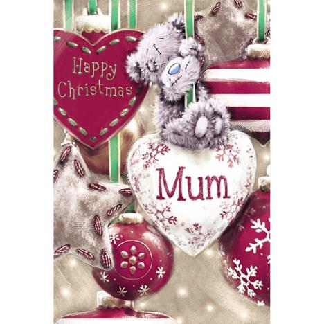Mum Bear On Heart Bauble Me to You Bear Christmas Card (X77MS024) - Me ...