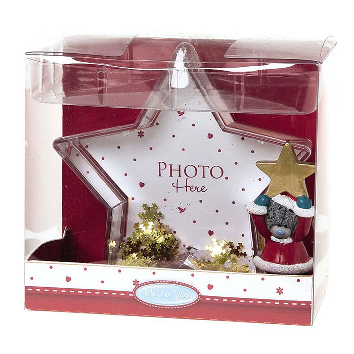Me To You Bear Santa Star Shaped Snow Globe G01q6092 Me To You Bears Online Store