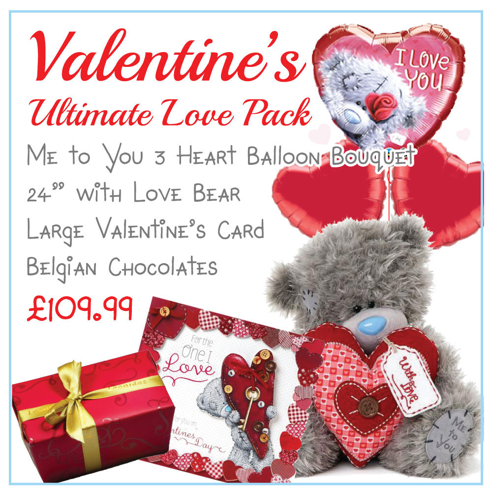 Ultimate Valentine's Day Pack (VLNPACK16-1) : Me to You Bears Online Store.
