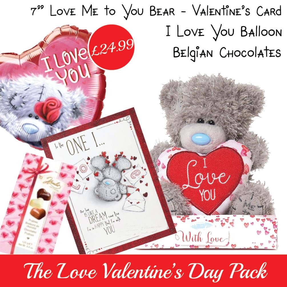 Love Valentines Day Pack (VLNPACK19-5) : Me to You Bears Online Store.
